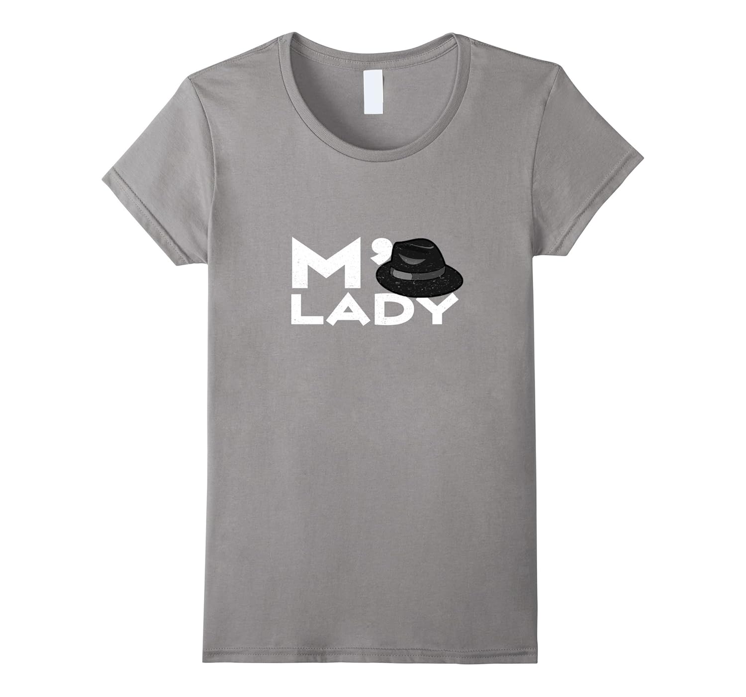 M’Lady T-Shirt Tips Fedora Milady Neckbeard-4LVS