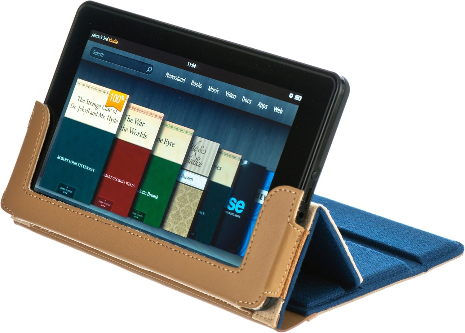 M-EDGE Trip Jacket Case for Kindle Fire - Cobalt Blue: Amazon.co.uk ...