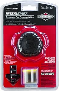 Amazon.com: Briggs & Stratton 5096K Fresh Start Fuel Cap for Quantum ...