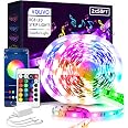 Volivo 100 FT Bluetooth Led Strip Lights Compatible with App Control ...