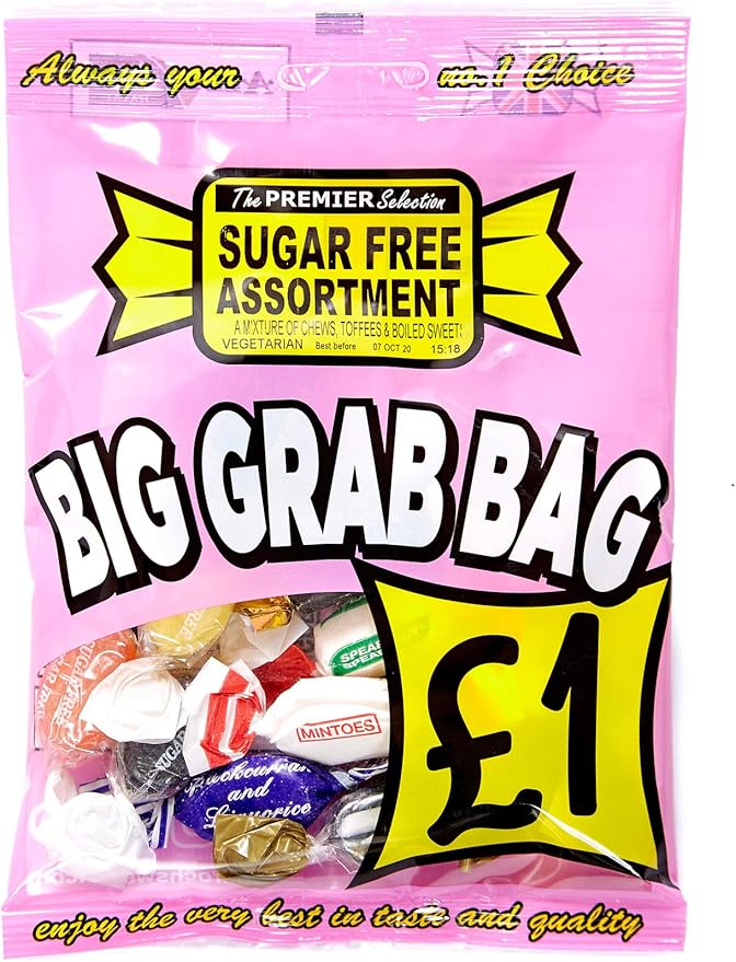 10 x 90g Sugar Free Sweets Big Grab Bag: Amazon.co.uk: Grocery