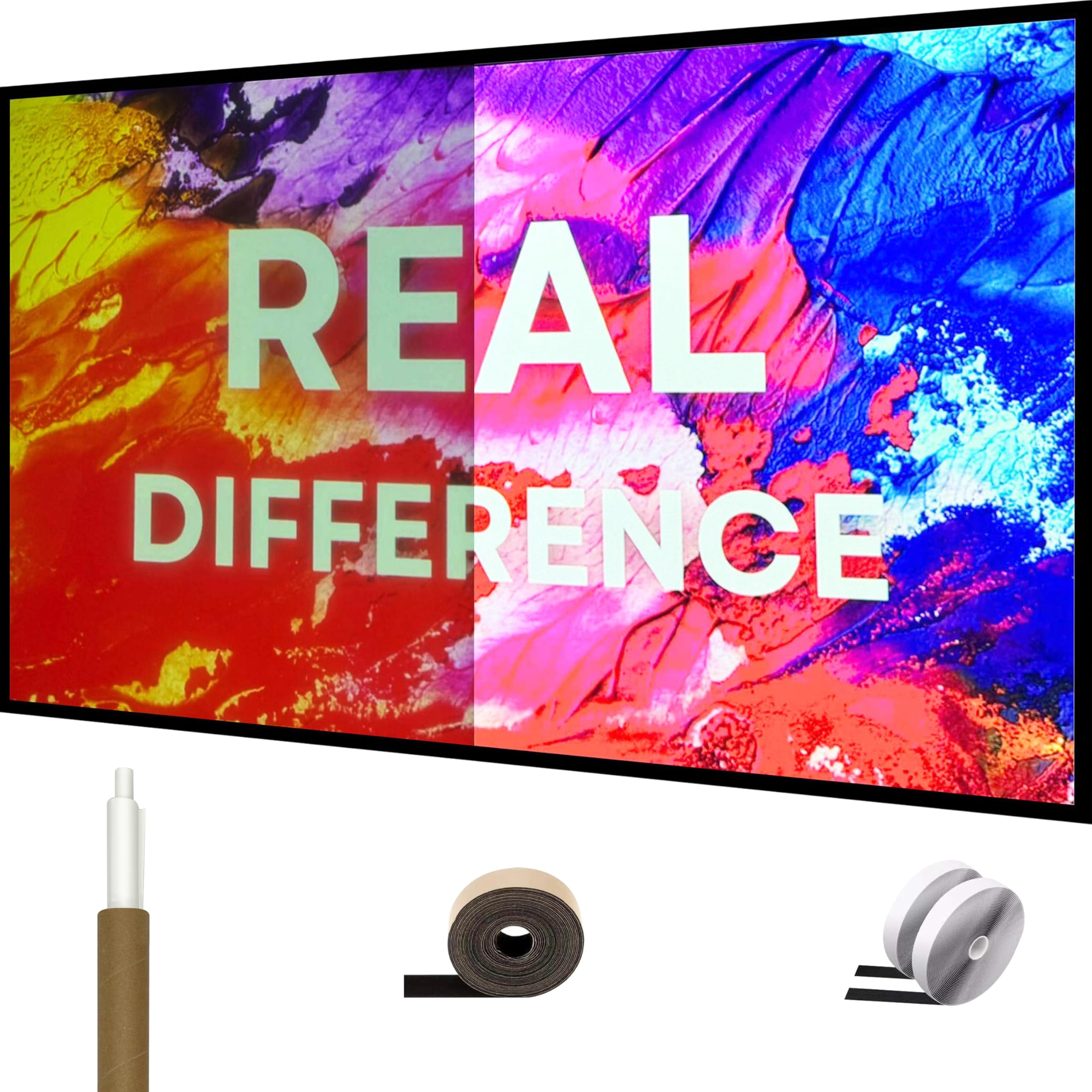 Mua ALR Projector Screen - Fixed Frame Like - Wall-Mounted - High ...