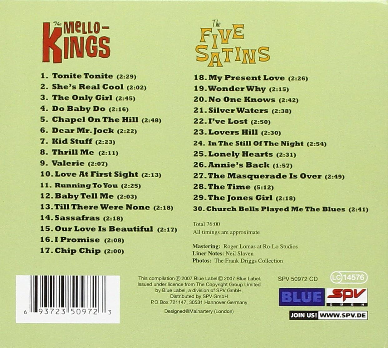 Essential Doo Wop – The Mello-Kings Meet The Five Satins - BigaMart
