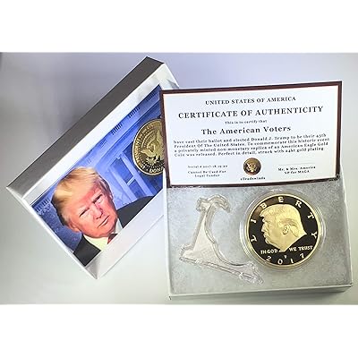 Donald Trump 45a Edición Presidencial 24kt Moneda Chile | Ubuy