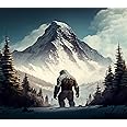 Amazon.com: Bigfoot Fabric Panel for Quilting Crafting Sewing Quilt ...
