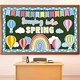 Amazon.com: Reading Makes Your Mind Bloom Classroom Bulletin Board Set ...