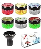Buy Sophies Hookah Shisha Steam Stone 6 Flavours with 1 Vortex Bowl and ...