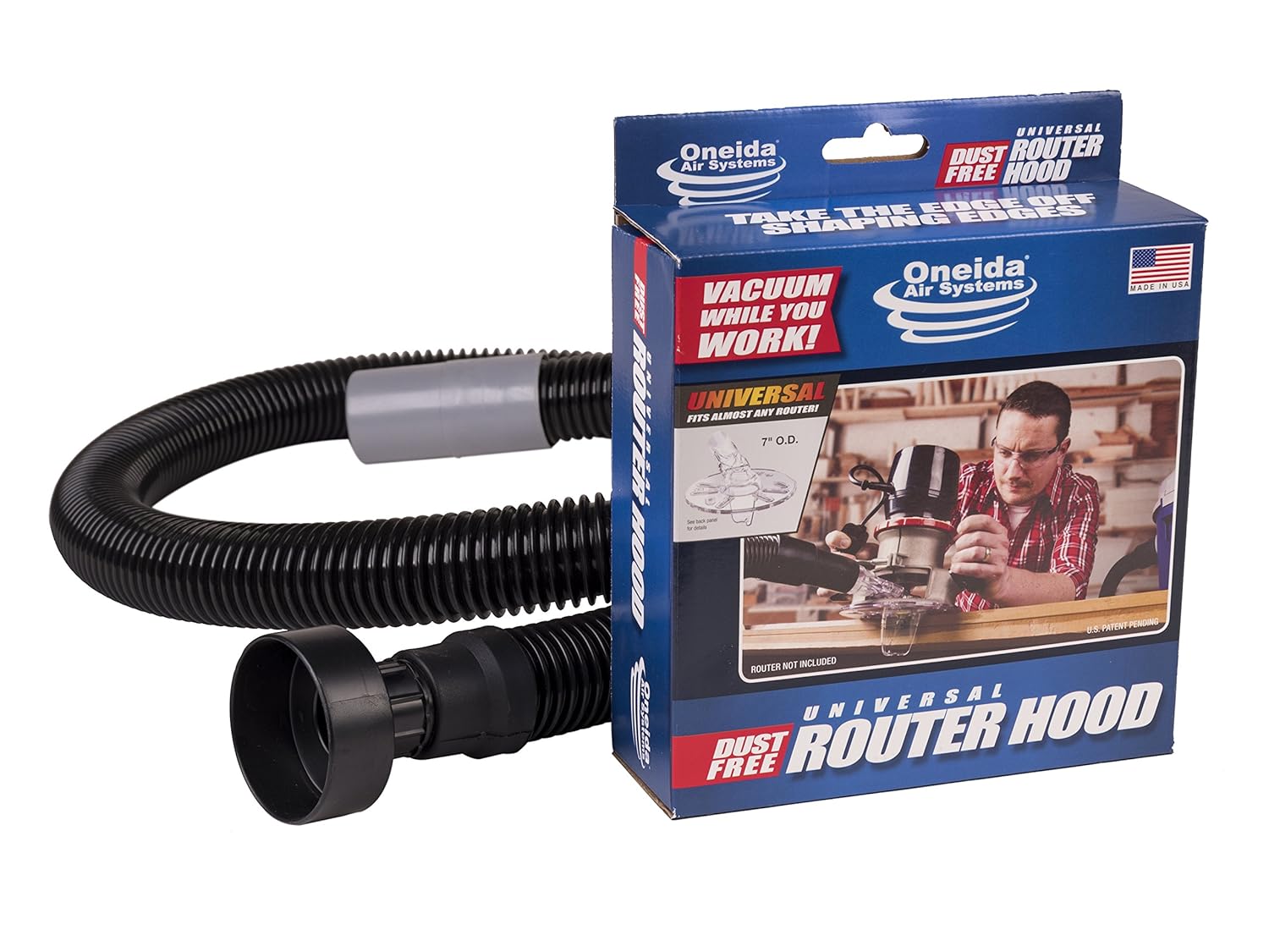Routers ONEIDA AIR SYSTEMS Universal Router Hood Tools