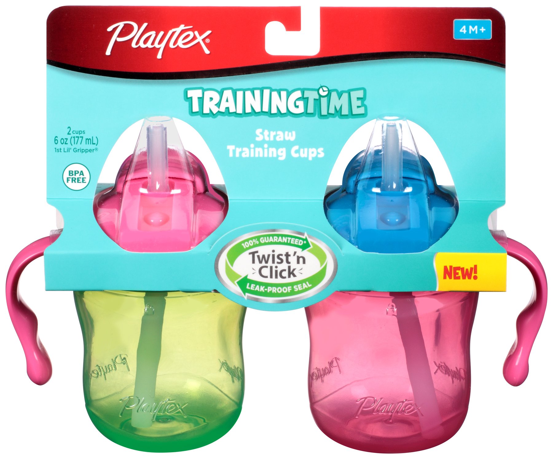 Amazon.com : Playtex Sipsters Stage 1 Spill-Proof, Leak-Proof, Break ...