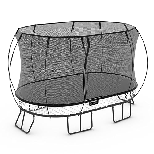 Springfree Outside Trampoline 8 ft x 13 ft Large Oval – Springless ...