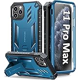 Amazon.com: FNTCASE for iPhone 11 Pro-Max Case: Rugged Shockproof Protective Cases with ...