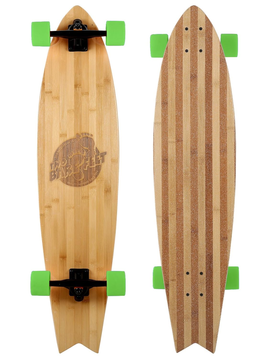 Sports & Outdoors Two Bare Feet The Deacon 40in Cruiser Bamboo Series ...