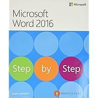 Microsoft Word 2016 Step By Step: Lambert, Joan: 9780735697775: Amazon ...