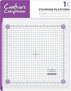Amazon.com: Crafter's Companion Stamping Platform-6" x 6"