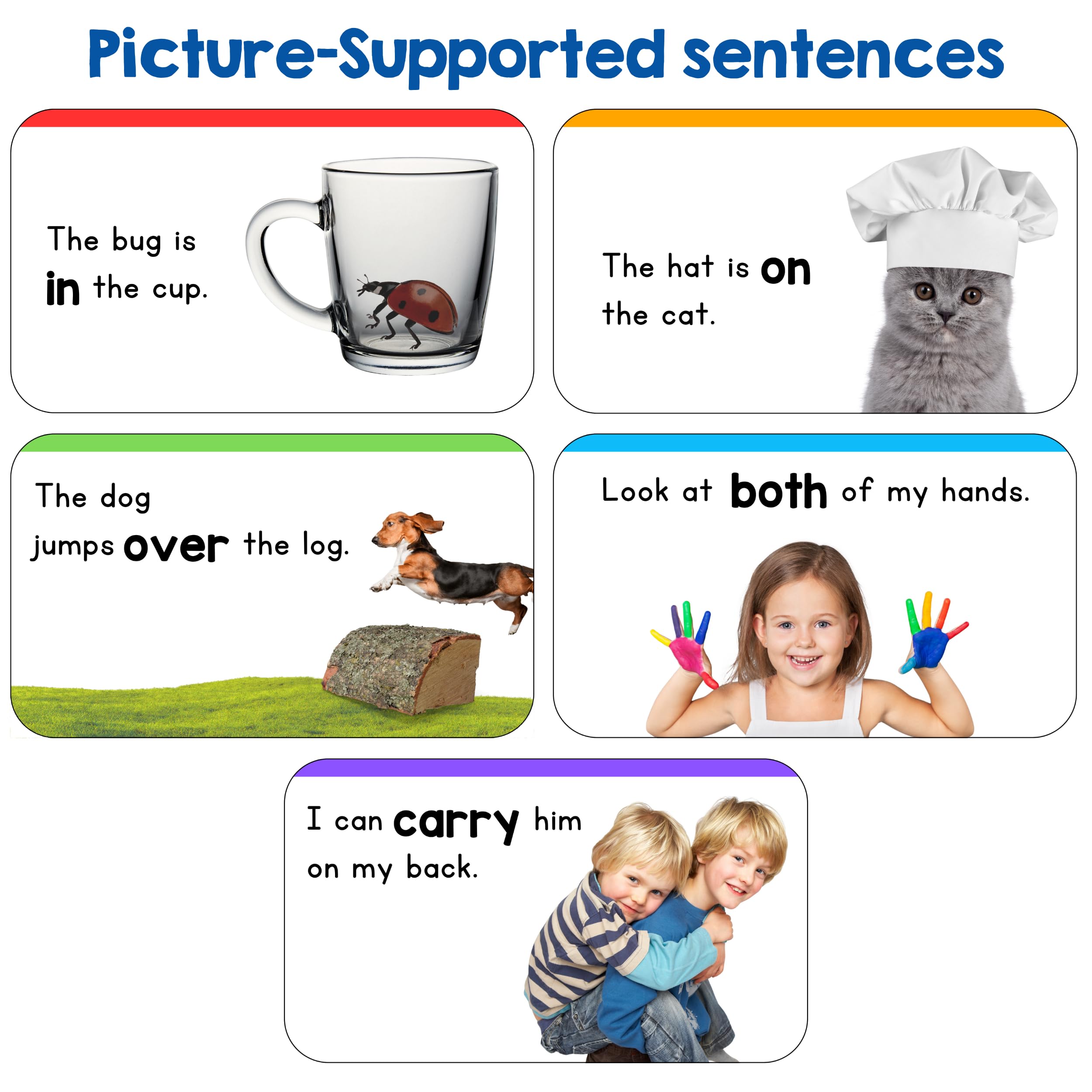 Mua LEARNING BUGS 220 Very First Sight Words Sentences Flash Cards ...