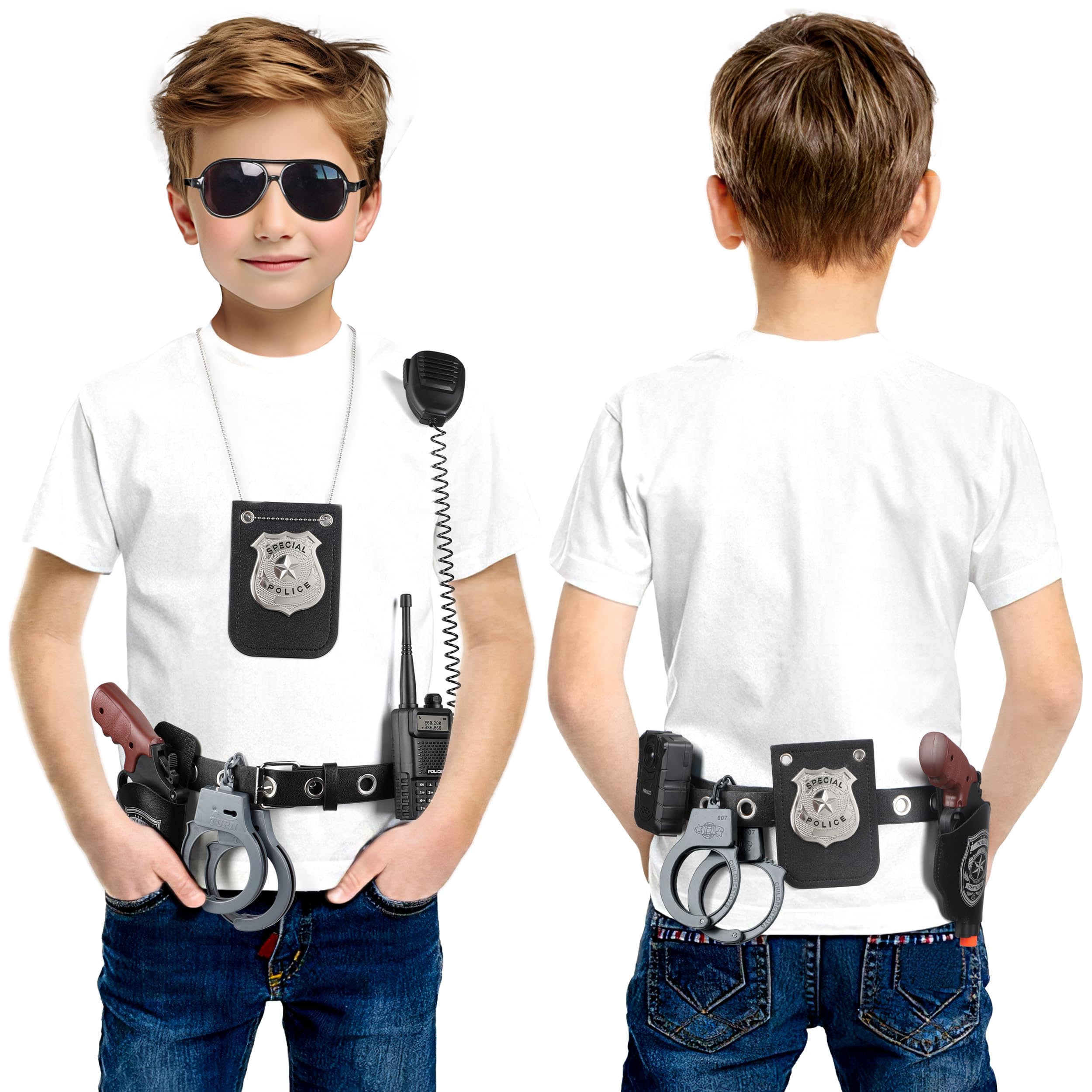 Mua Deluxe All-In-One Police Accessories Role Play Set For Kids ...