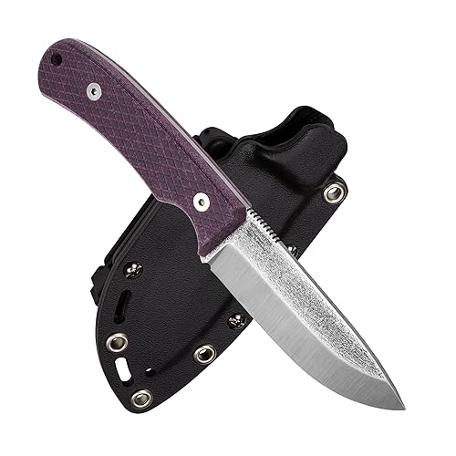 BPS Knives Beta - D2 Tactical Knife with Micarta Handle - Tactical ...