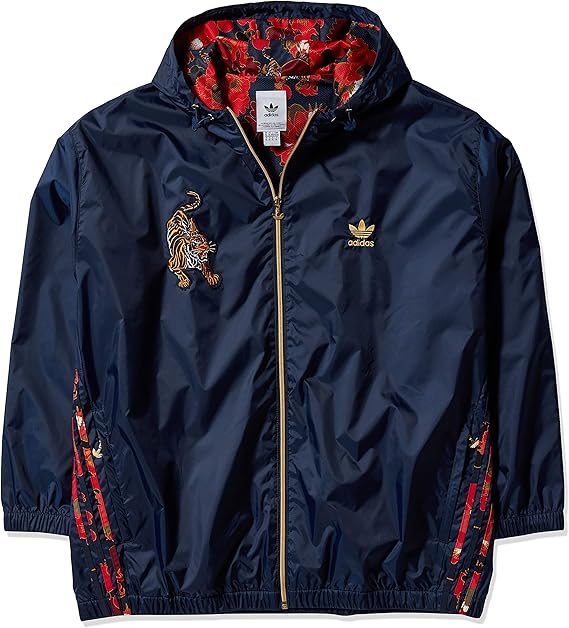 adidas Originals mens Hooded Jacket Chinese New Year at Amazon Men’s ...
