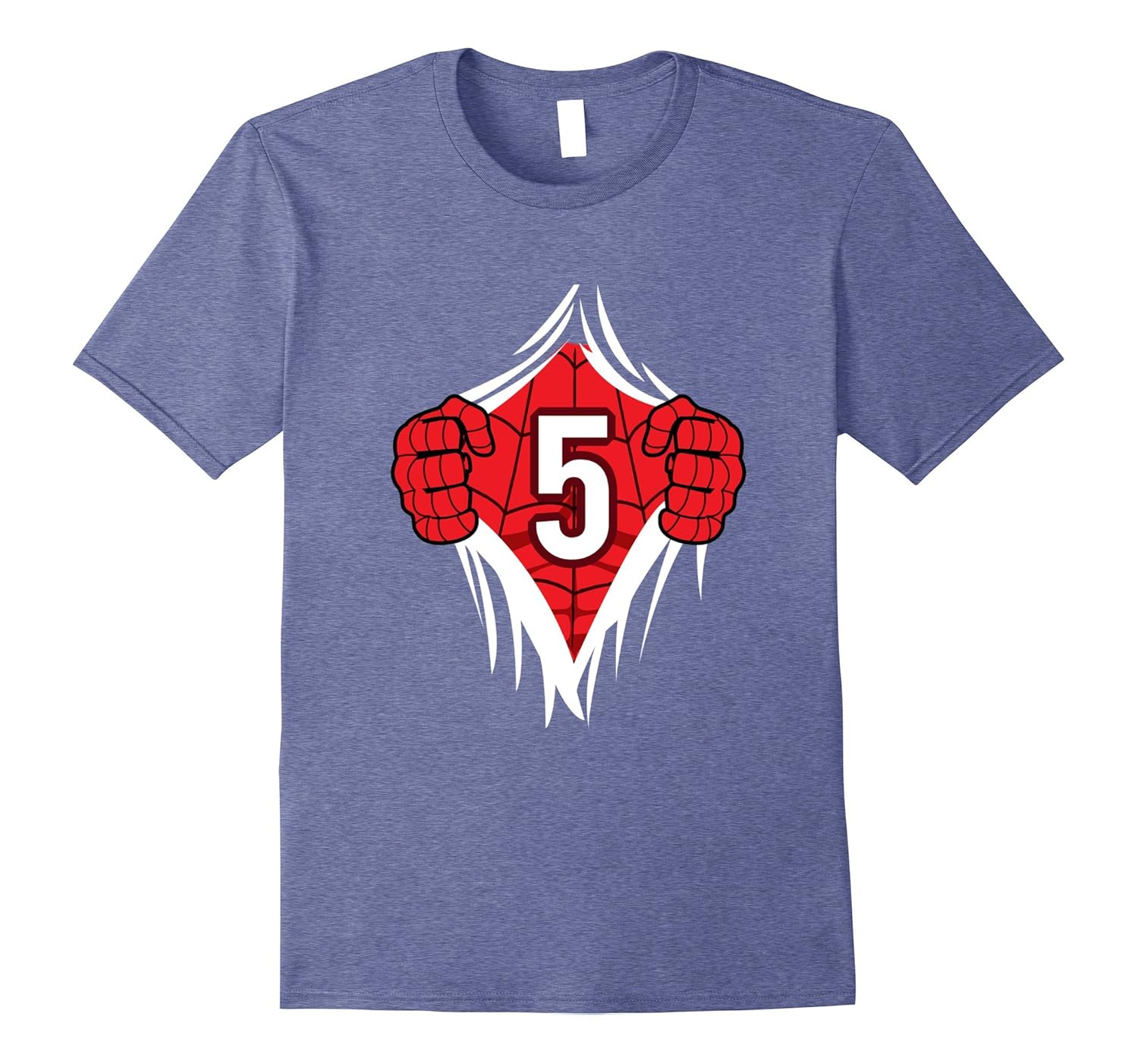 5 Year Old Birthday Tshirt Girls Superhero Shirt For Boys Art Artvinatee