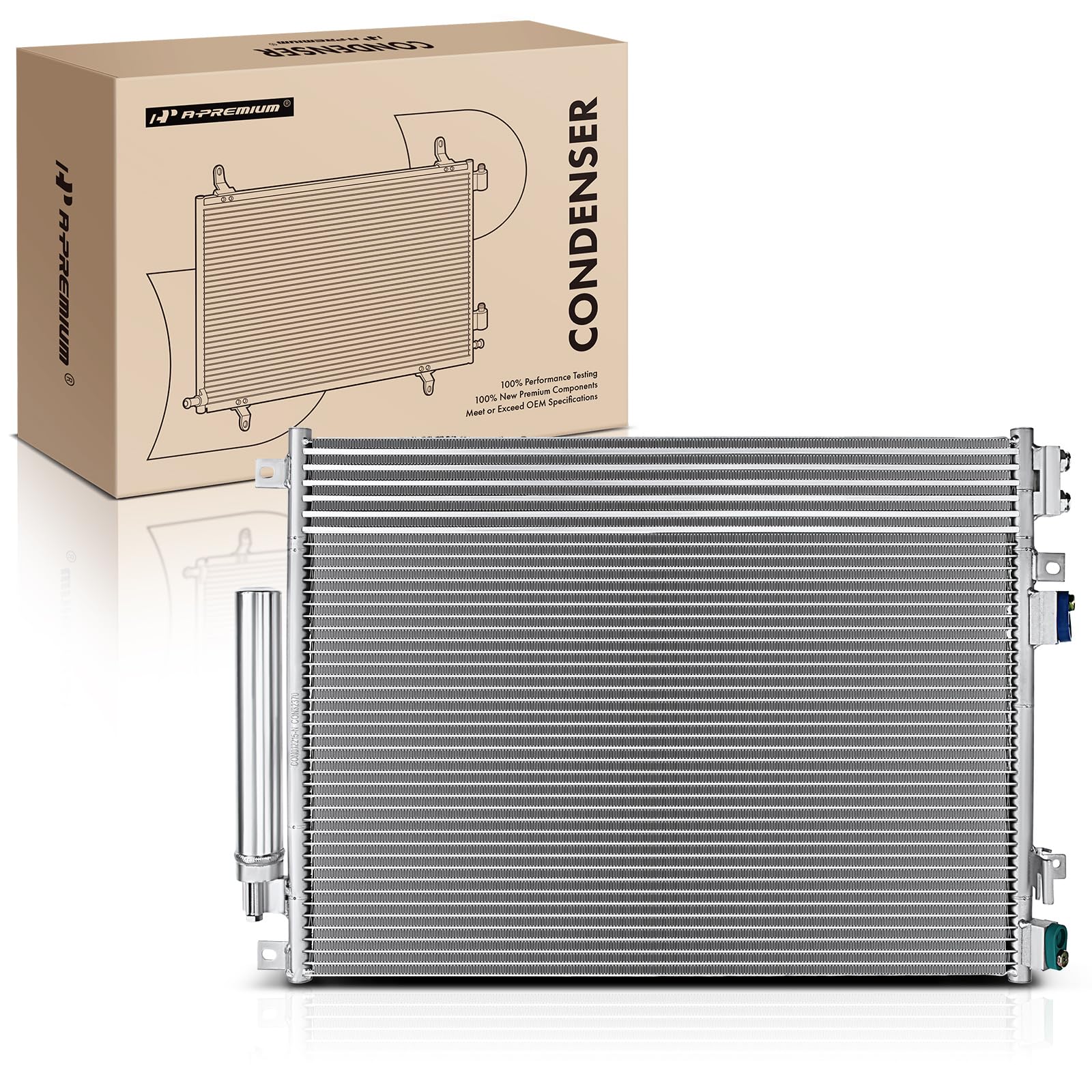 A-Premium Air Conditioning A/C Condenser Compatible with Chrysler 300 ...