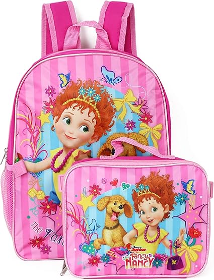 Amazon.com | Fancy Nancy & Frenchy 16" Backpack With Detachable ...