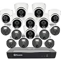 Amazon.com: Swann 4K Master Security Camera System, 8 Bullet 8 Dome IP ...