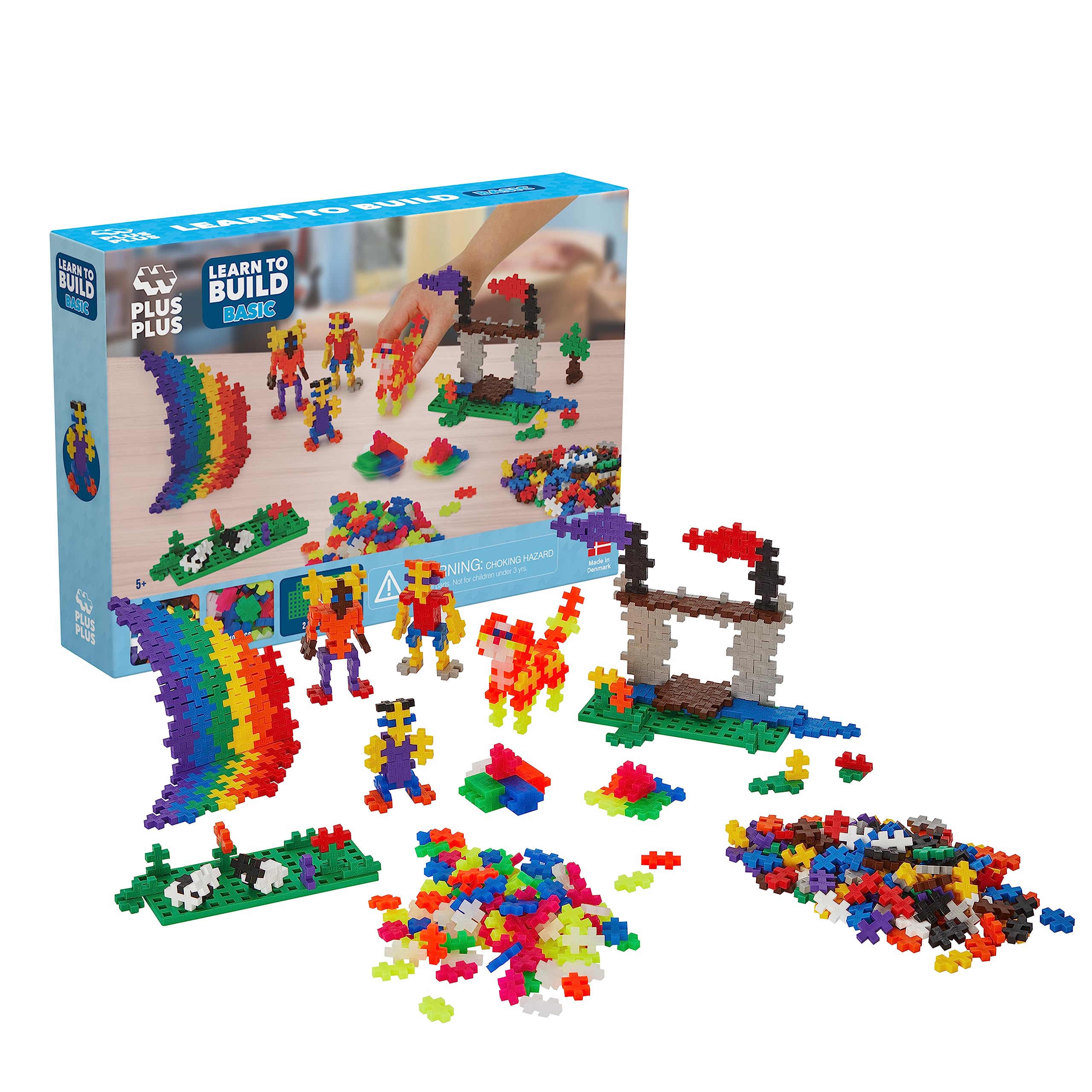 Mua PLUS PLUS - Learn to Build Basic Color Mix, 400 Piece - Construction Building Stem/Steam Toy ...
