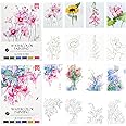 Amazon.com: Watercolor Painting Paper Set-Line Draft Water Coloring ...