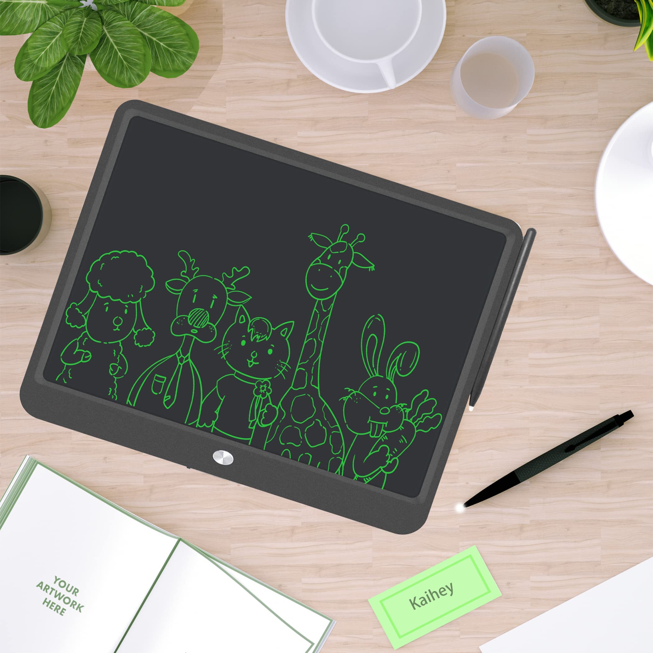 Mua Large Screen Electronic Notepad, 15 Inch Digital Sticky Notes, High ...