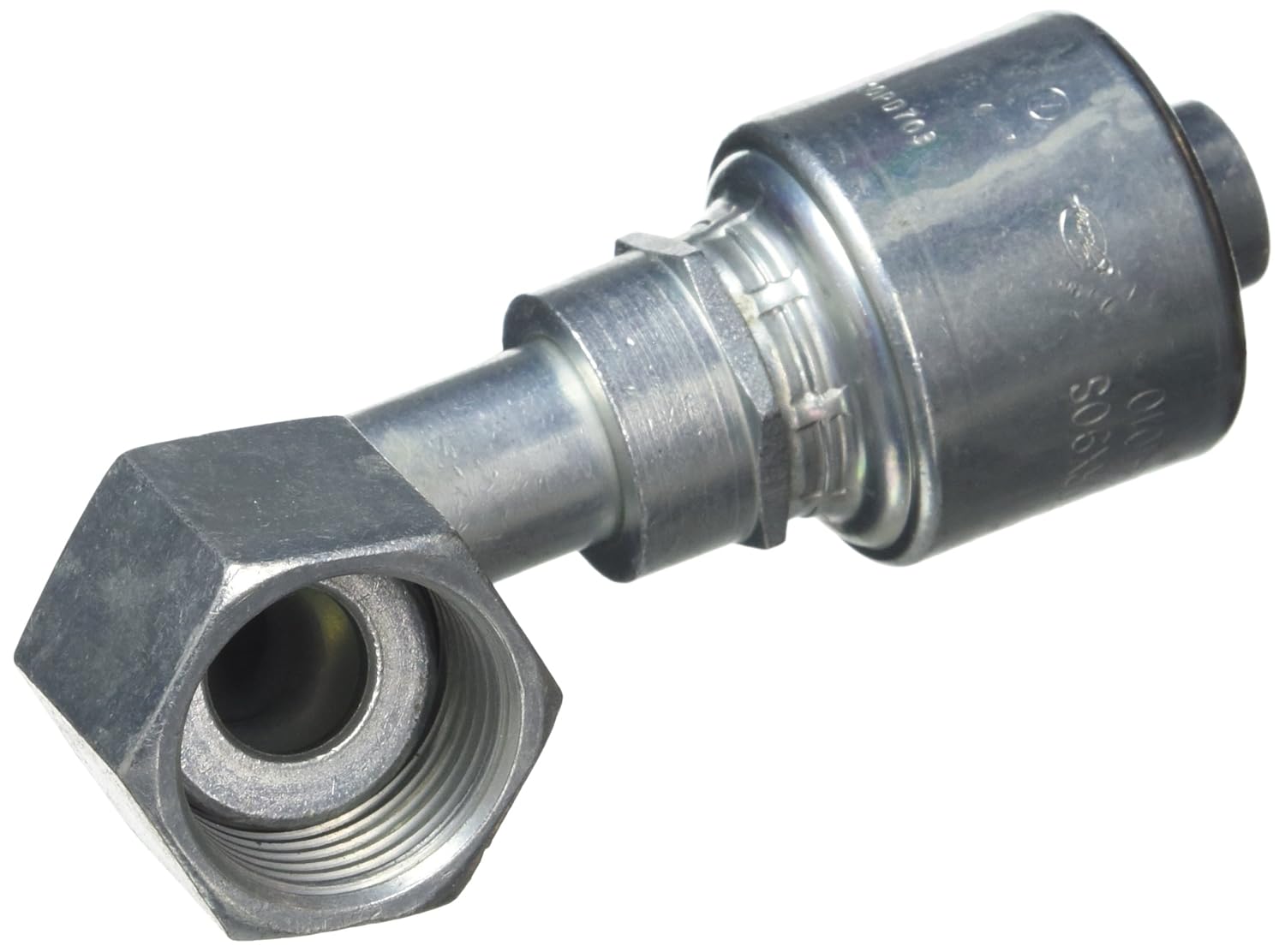 Gates Fluid Power 7104-2454-5 10G10FFORX90S Megacrimp Sae Flat Face O ...