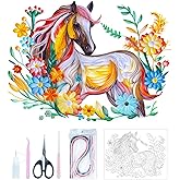 Amazon.com: Uniquilling Quilling Kits Paper Quilling Kit for Adults ...
