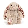 Jellycat Blossom Posy Bunny Stuffed Animal, Medium 12 inches - Rabbit ...