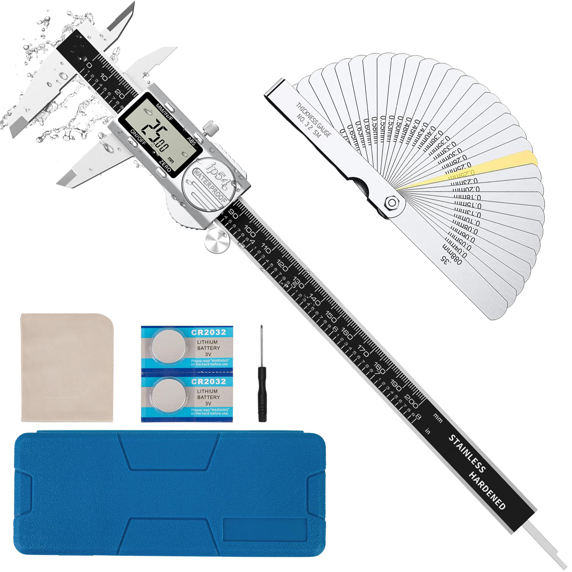 Mua Housolution Digital Caliper, (ABS) Absolute Scale Caliper 8in, IP54 ...