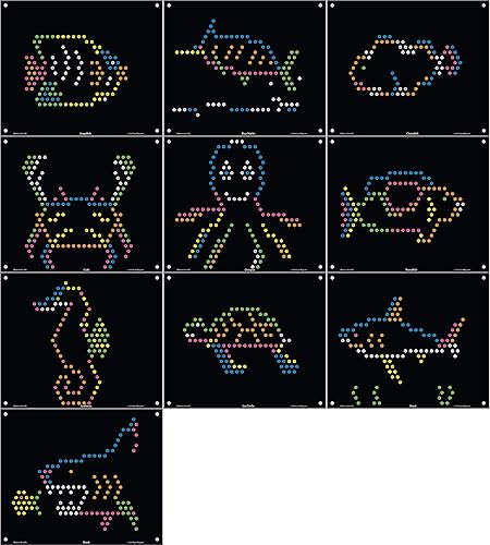 Light Brite Printable Sheets IllumiPeg Fairy Tale Refill Templates For