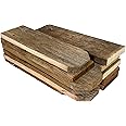 Amazon.com: Mixed Scrap Wooden Plank Bundle (3”-3.25” x 12”) – Raw ...