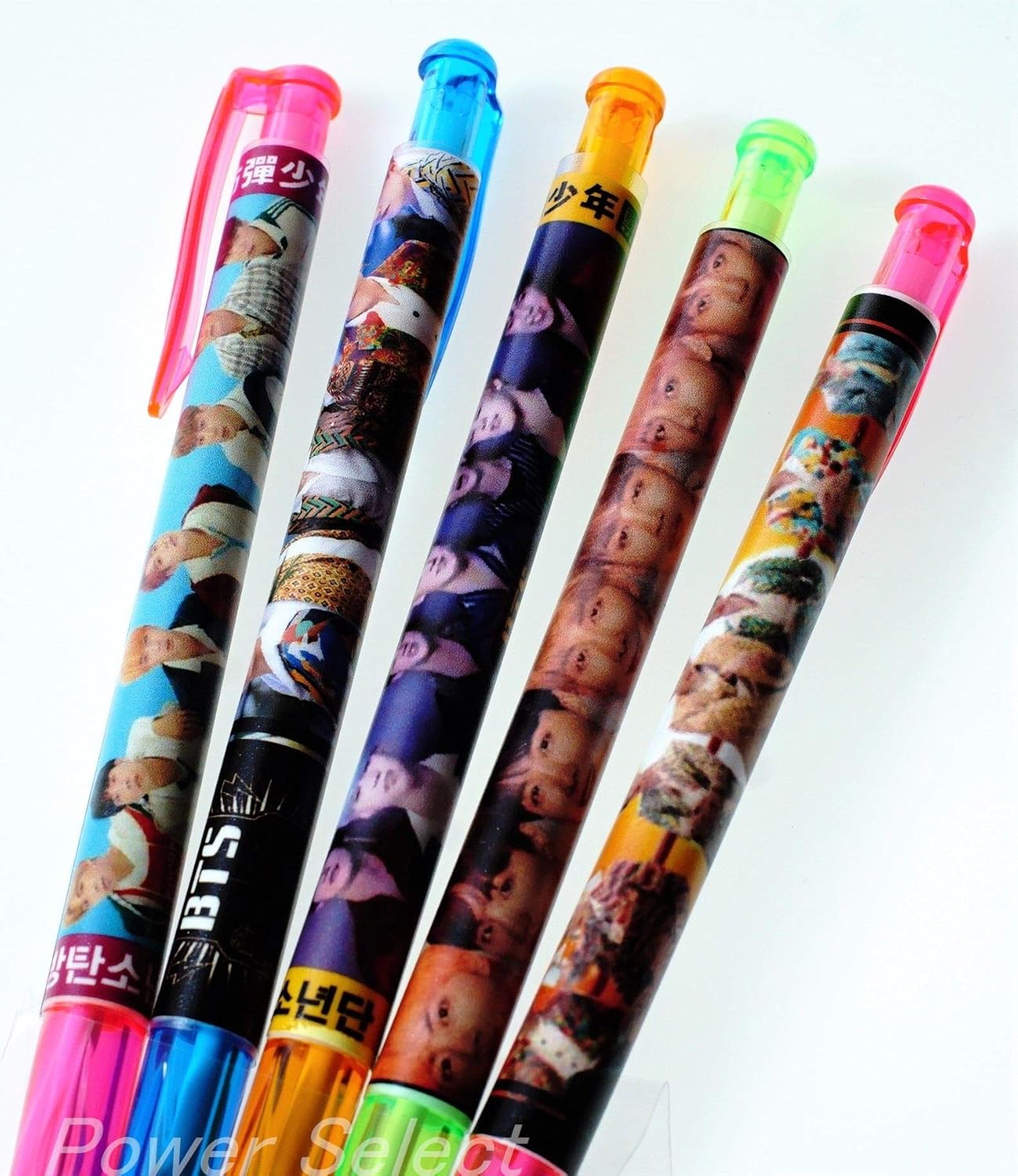Amazon | 防弾少年団 BTS 【 ボールペン 5本セット 】お急ぎ便対応 | アイドル・芸能人グッズ 通販
