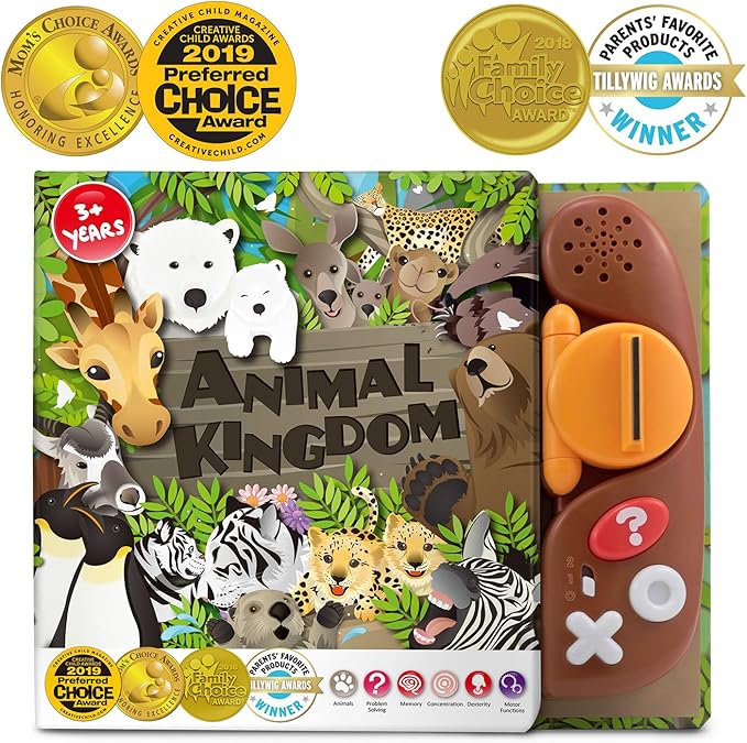 BEST LEARNING Book Reader Animal Kingdom - Educational Talking Sound ...
