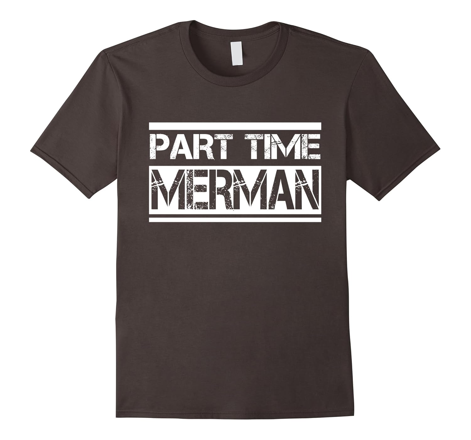 Part Time Merman Men’s T-shirt Gift Tee For Men / Boys Funny Humor T ...