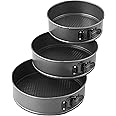 Amazon.com: Wilton Springform Cake Pan Set, 3-Piece: Springform Cake ...