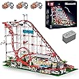 Amazon.com: Mould King Roller Coaster Building Set, Large Amusement ...