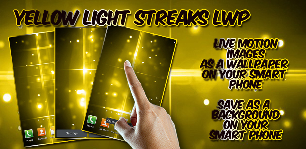 Yellow Light Streaks LWP:Amazon.com:Appstore for Android