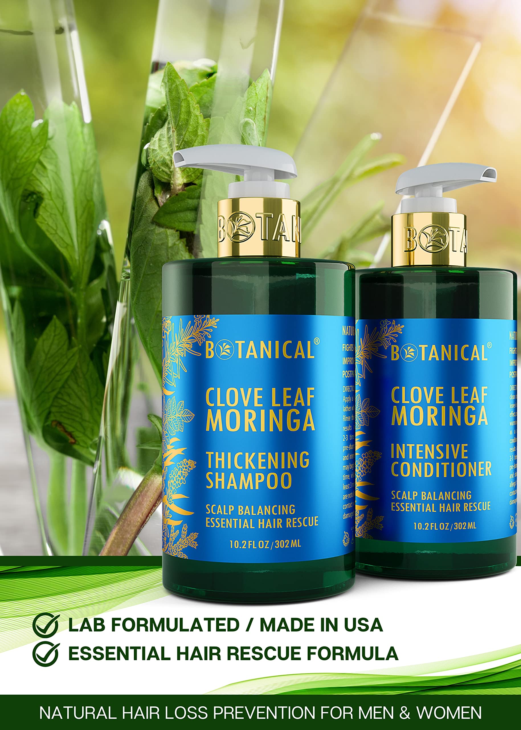 Mua Botanical Hair Growth Lab - Hair Loss Shampoo and Conditioner ...