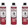 CRC 05089 BRAKLEEN Brake Parts Cleaner - Non-Flammable -19 Wt Oz, 3 ...
