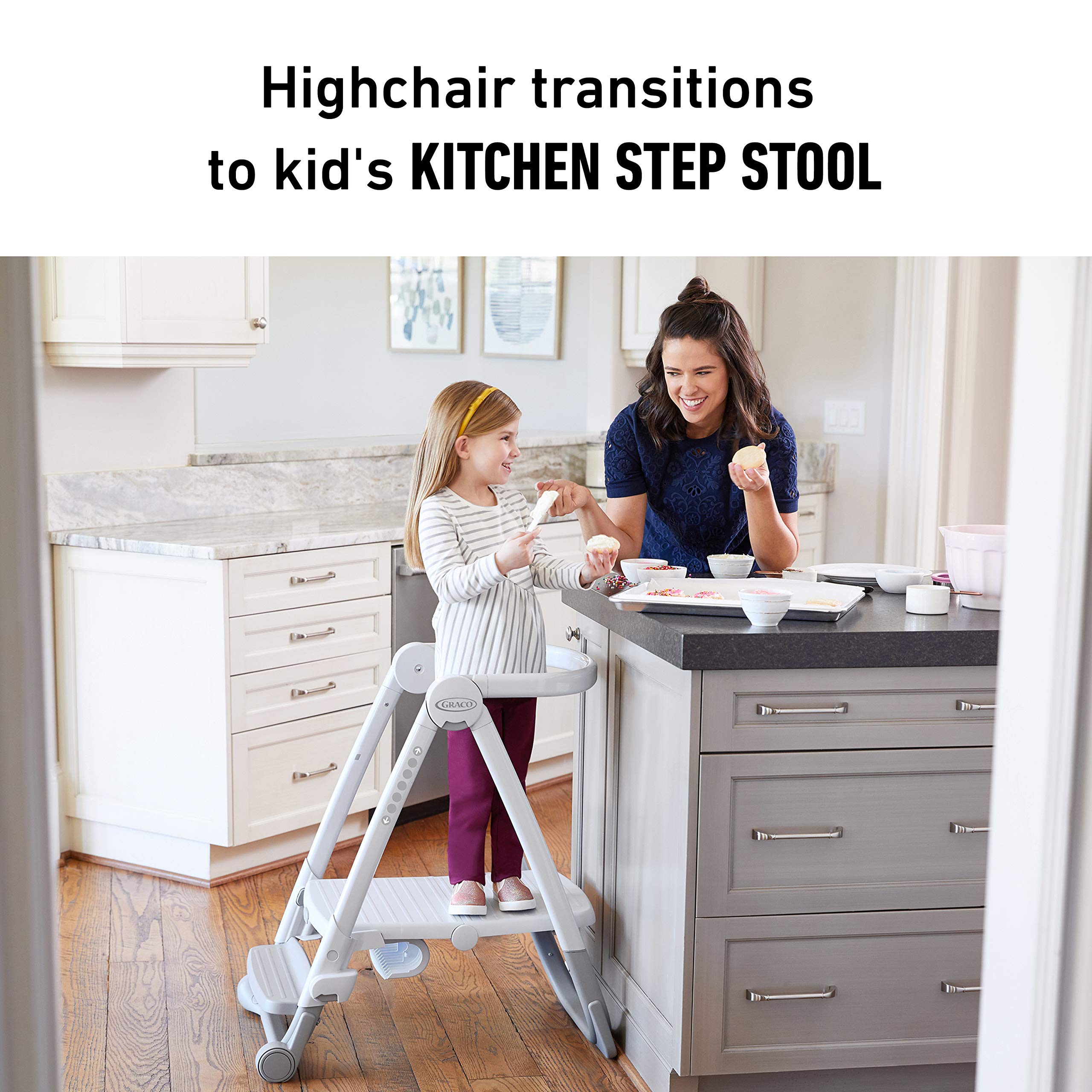 Mua Graco EveryStep 7 in 1 High Chair | Converts to Step Stool for Kids ...