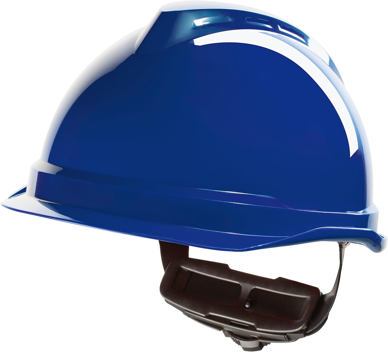MSA V-Gard 520 Construction Worker Helmet with Ventilation and Rotary ...