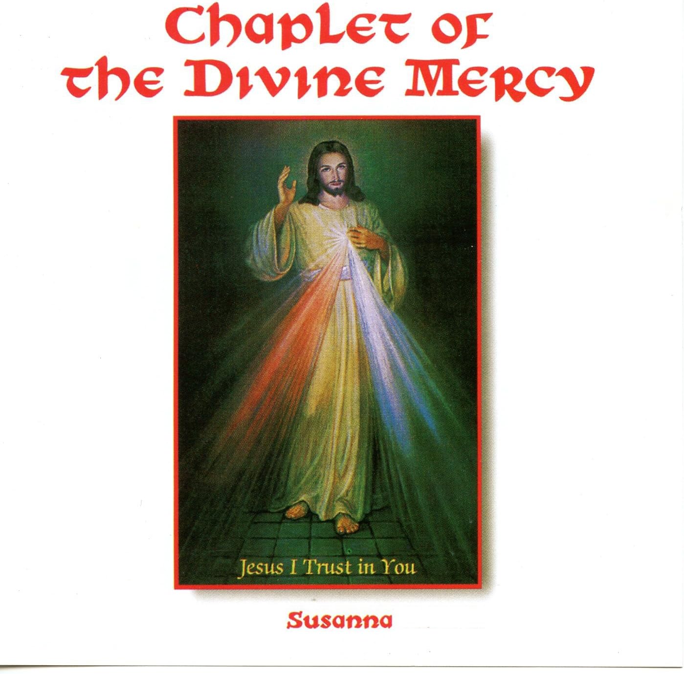 Chaplet Of The Divine Mercy: Amazon.co.uk: CDs & Vinyl