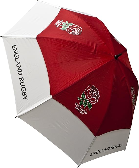 England Rugby Tour Vent Golf Umbrella - Red/White: Amazon.co.uk: Sports ...