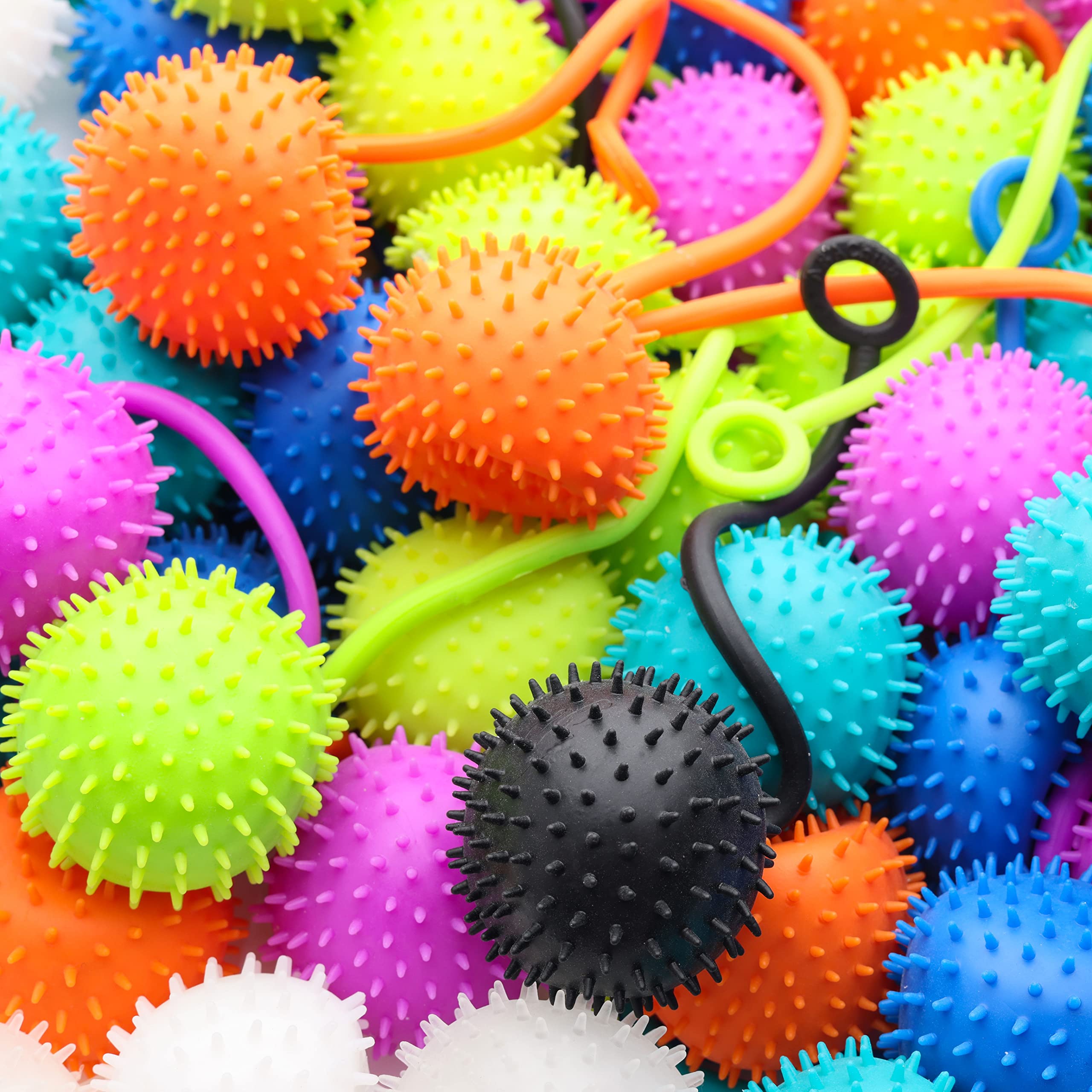 YoYo Balls for Kids - Yoyos for Kids - 100 Pcs Stretchy Yoyo Balls for ...
