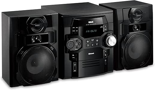RCA RS2867B 5-CD Audio System with Bluetooth: Amazon.com.mx: Electrónicos