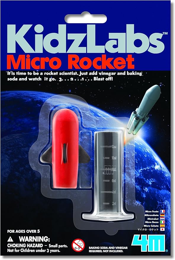 4M Micro Rocket: Amazon.co.uk: Toys & Games